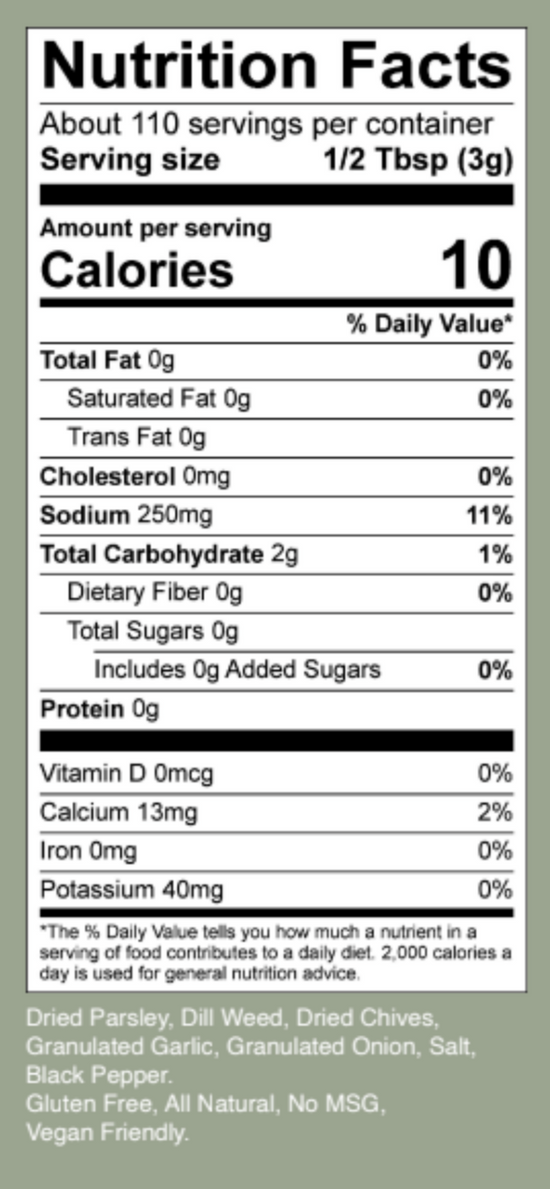 Seasonings Variety Pack – Clean Monday Meals