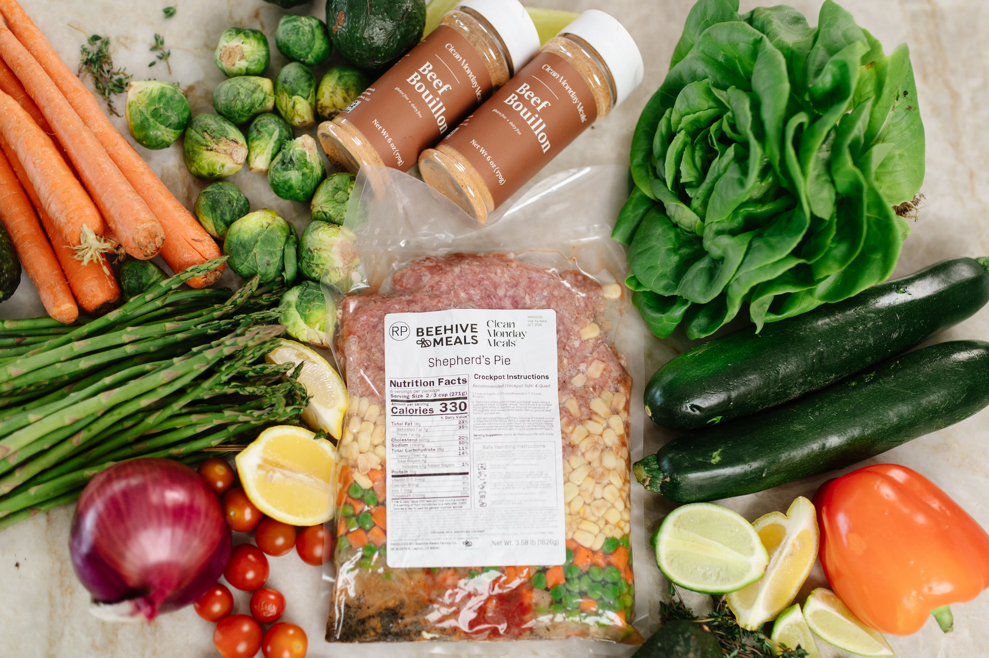 Beehive Meals x Clean Monday Meals Collaboration
