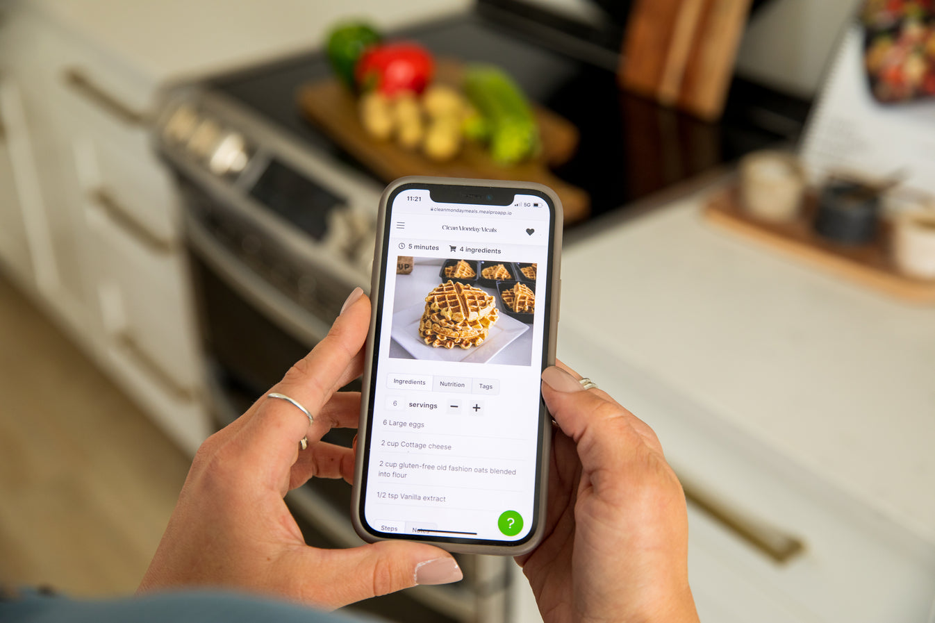 SimplyClean Recipe App – Clean Monday Meals